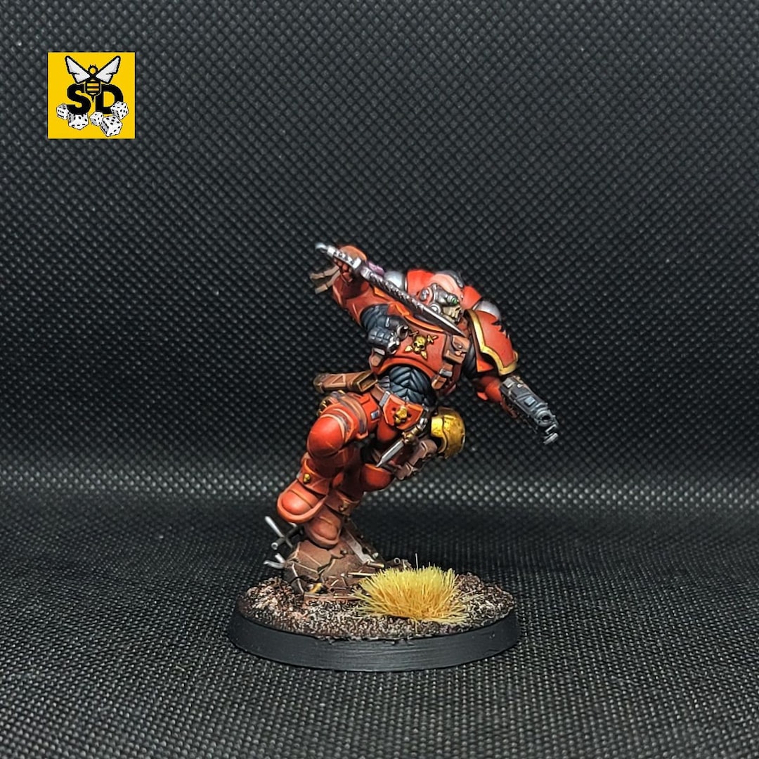Blood Angels. Primaris Lieutenant in Reiver Armour. Ready for Battle ...