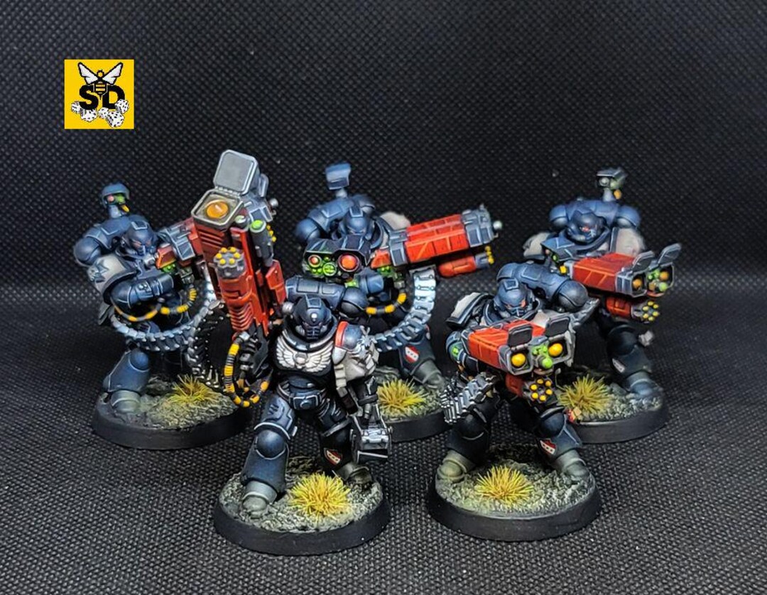 Black Templars. Primaris Desolation Squad. Ready for Battle. - Etsy