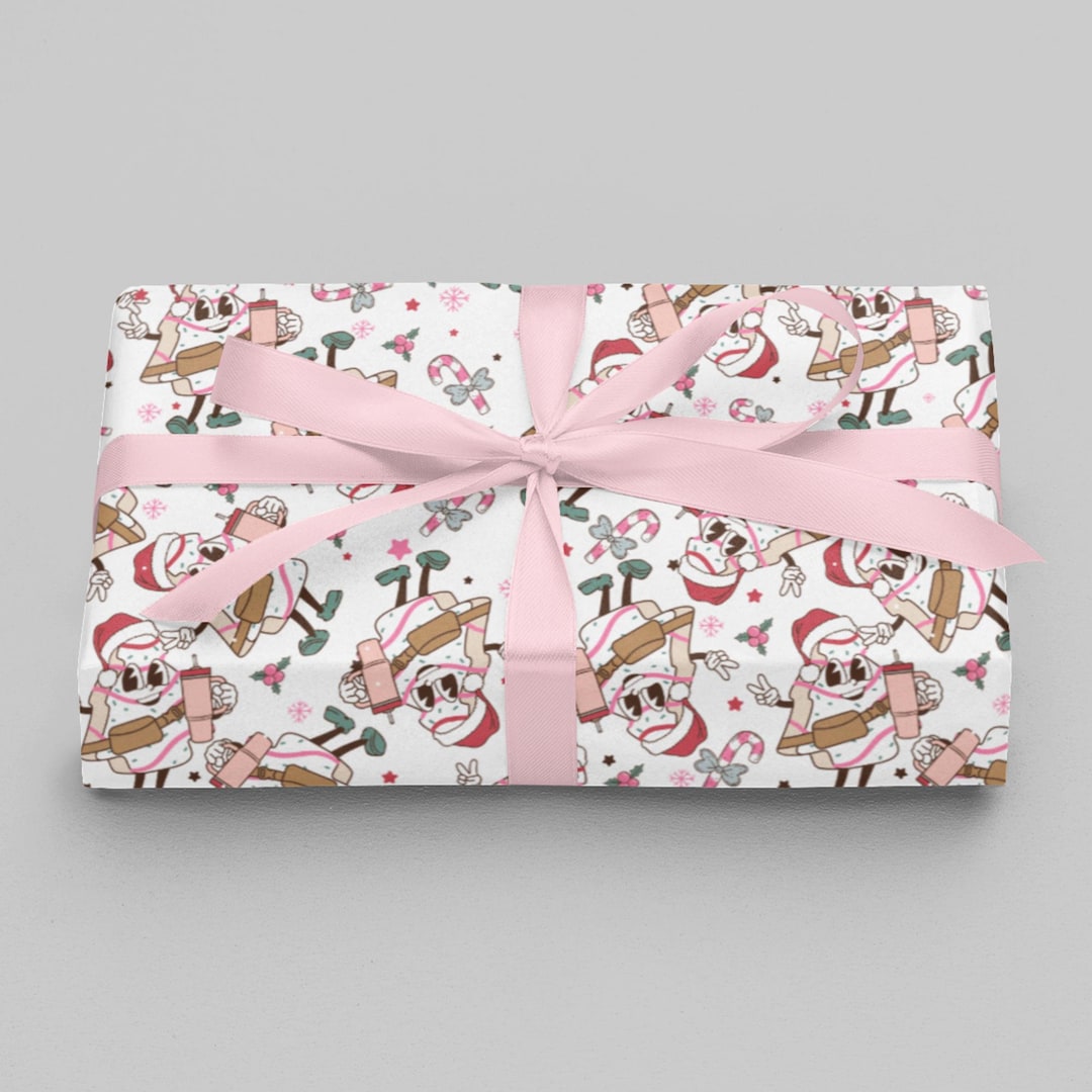 Cute Christmas Wrapping Paper Cute Wrapping Paper Holiday Wrapping ...