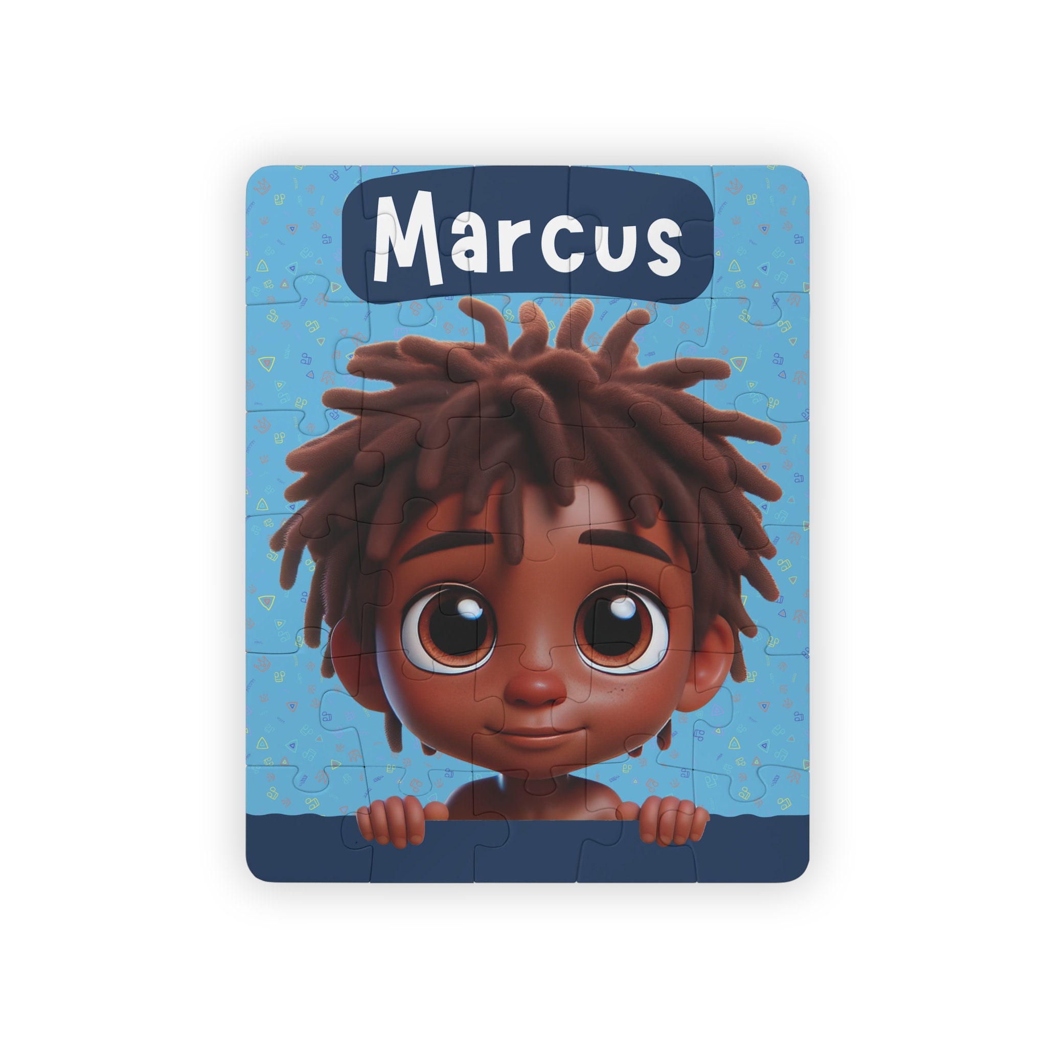 Custom Boy Puzzle Kids Puzzle Boys Puzzle African American Puzzle ...