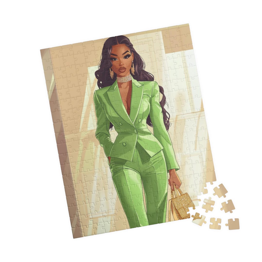 Boss Lady Puzzle African American Puzzle Black Woman Puzzle Birthday ...