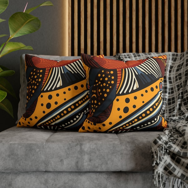 African Throw Pillow - Etsy
