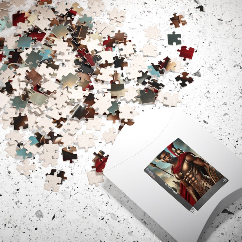 Achilles Puzzle Greek Mythology African American Puzzle Black Man ...
