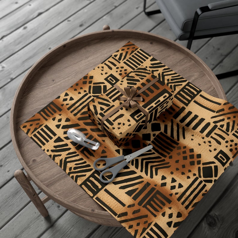 African Wrapping Paper African Gift Wrap Afrocentric Wrapping Paper ...