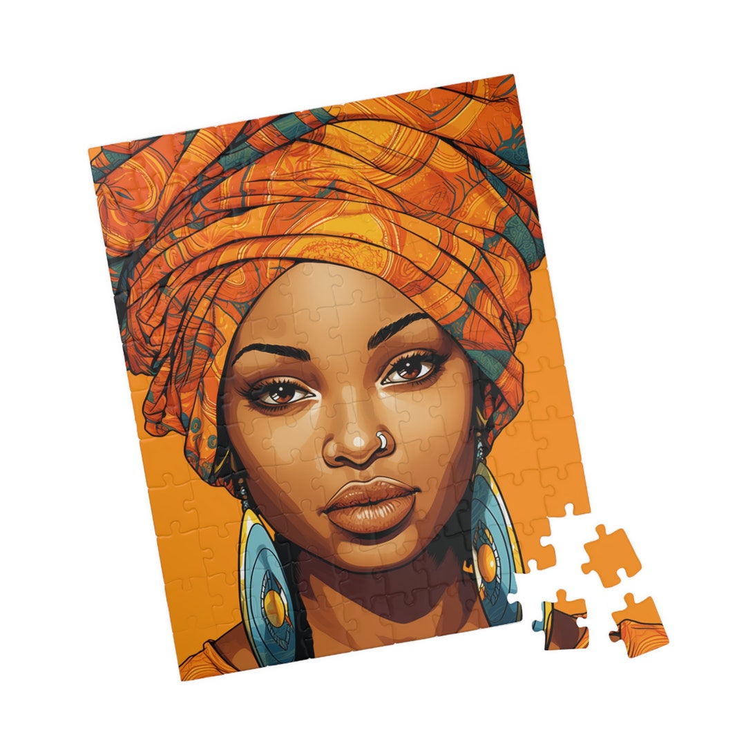 African Queen Puzzle African American Puzzle Black Woman Puzzle ...