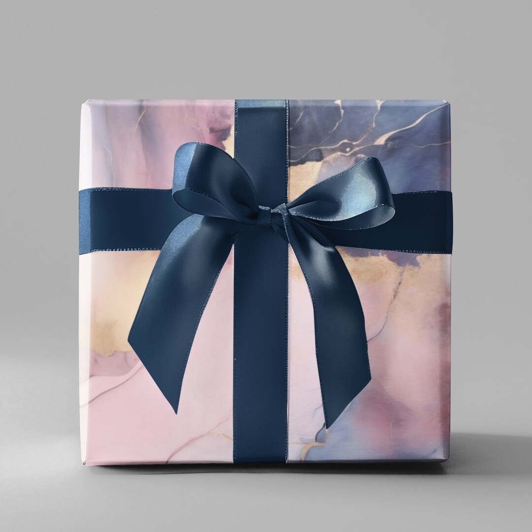 Marble Wrapping Paper Marbler Gift Wrap Marble Christmas Wrapping Paper ...