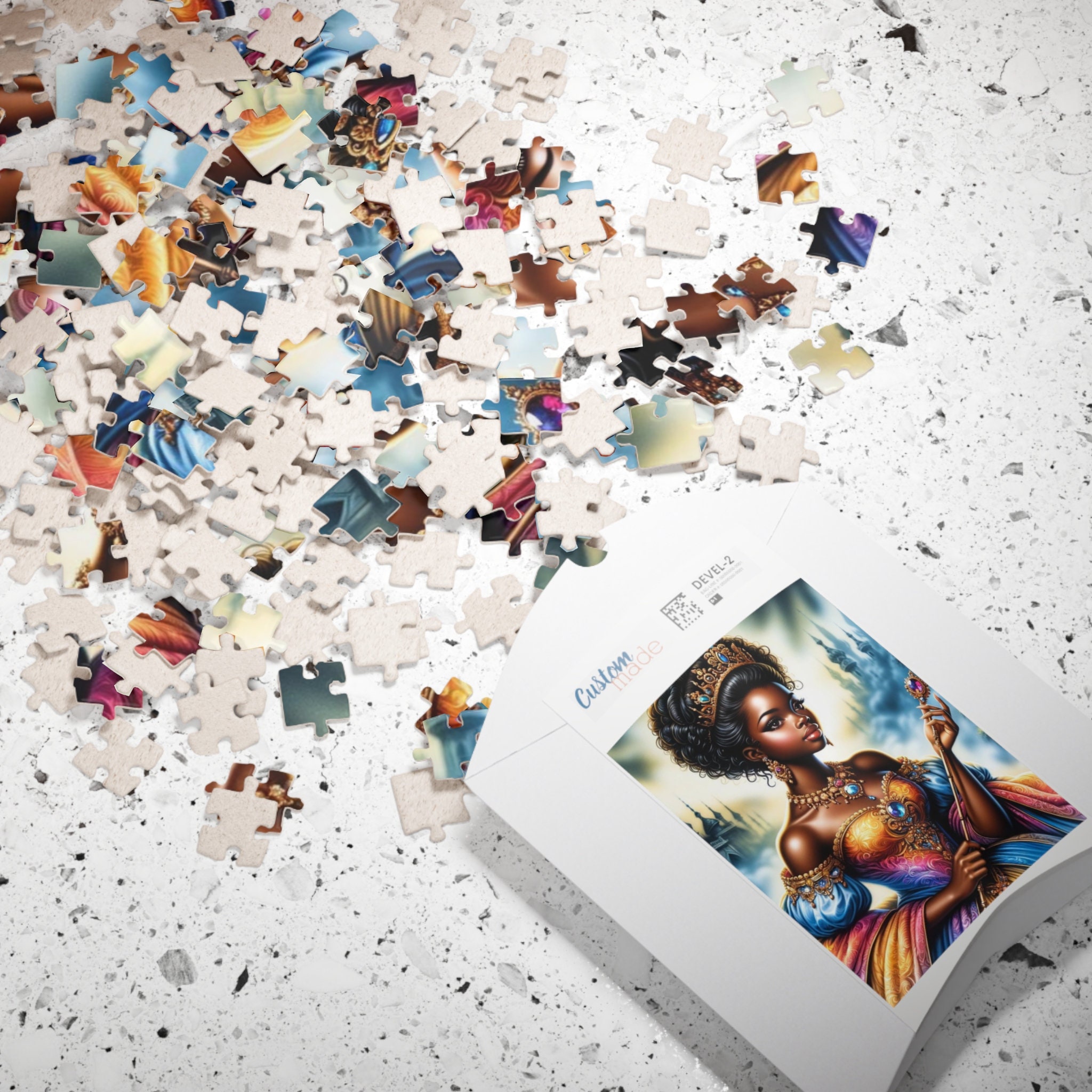 Royalty Puzzle African American Puzzle African Woman Puzzle Black Woman ...