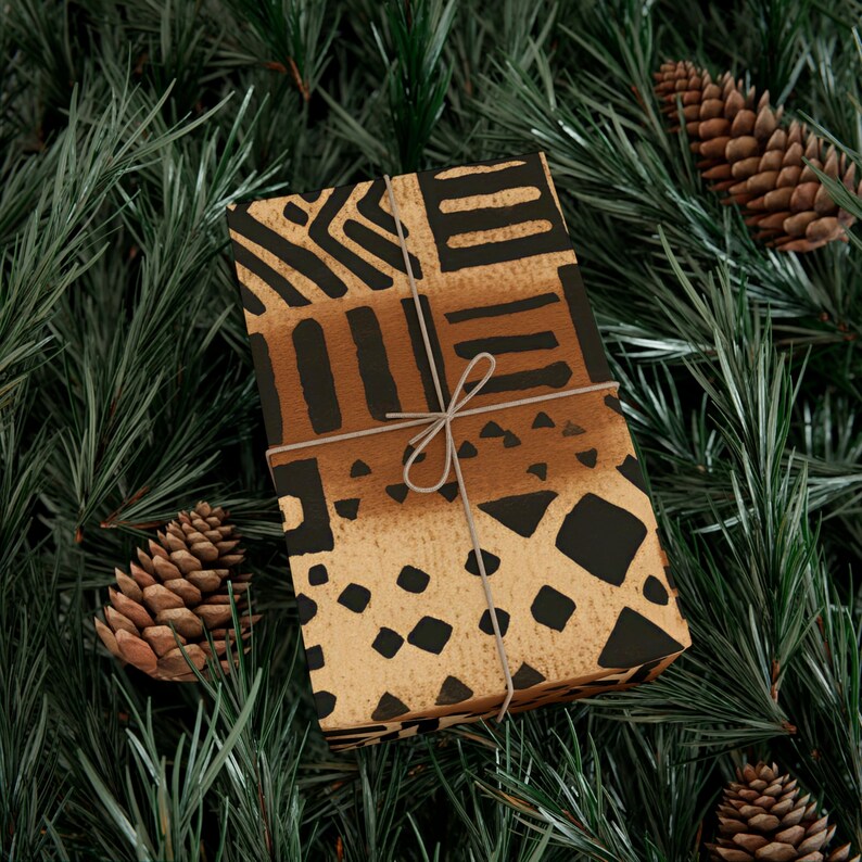 African Wrapping Paper African Gift Wrap Afrocentric Wrapping Paper ...