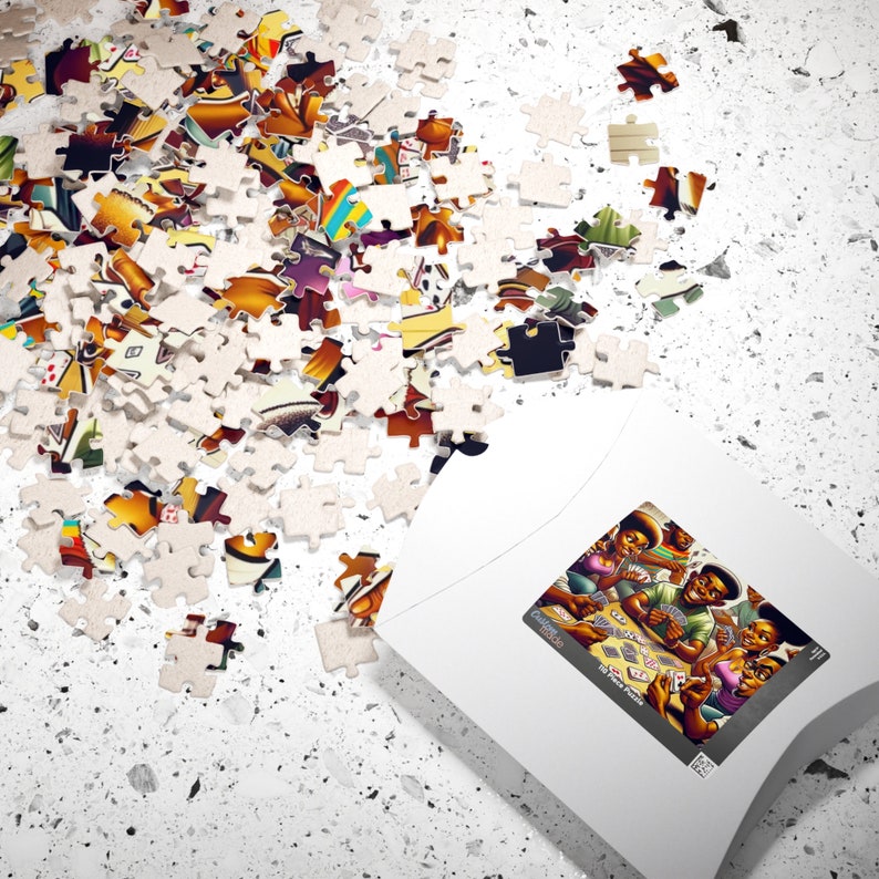 The Spades Crew Puzzle African American Puzzle Black Woman Puzzle Fun ...
