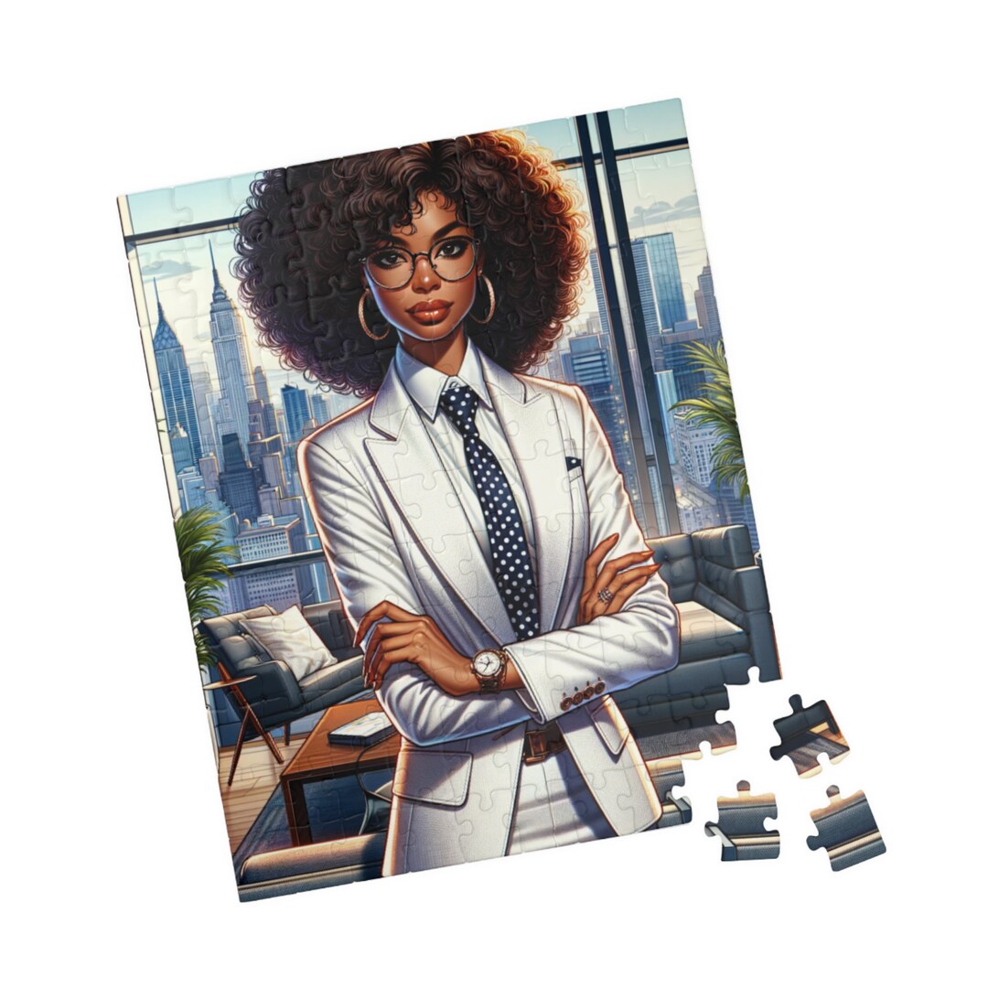 The CEO Puzzle African American Puzzle Black Woman Puzzle Birthday Gift ...
