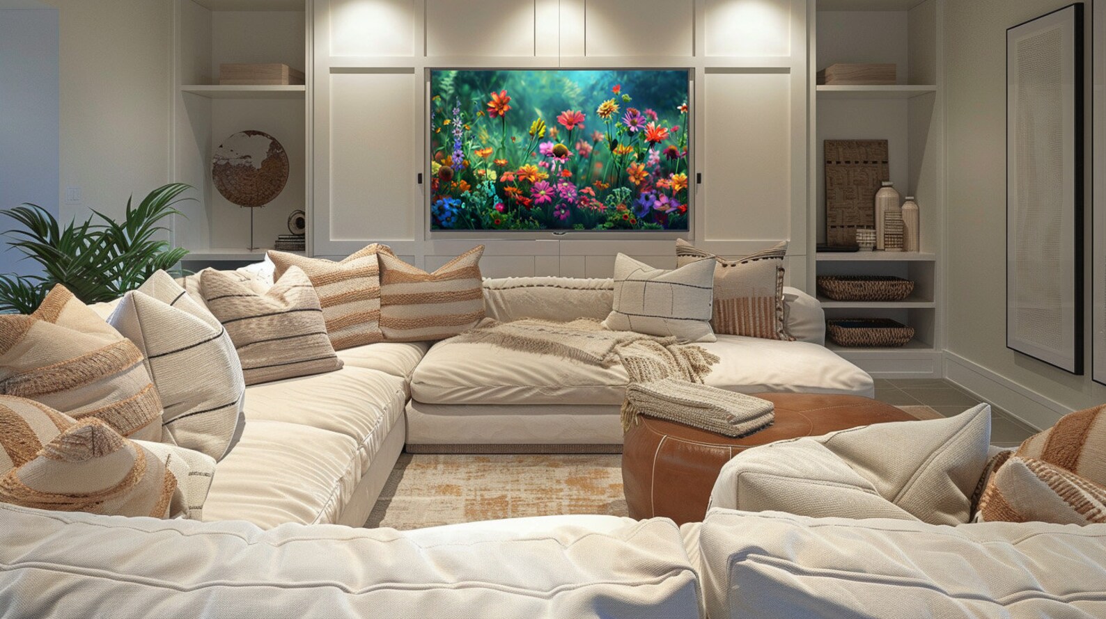 Samsung Frame TV Flower Garden Series 3 Flower Field Painting Flower ...