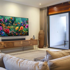 Samsung Frame TV Flower Garden Series 4 Flower Garden Home Decor Flower ...