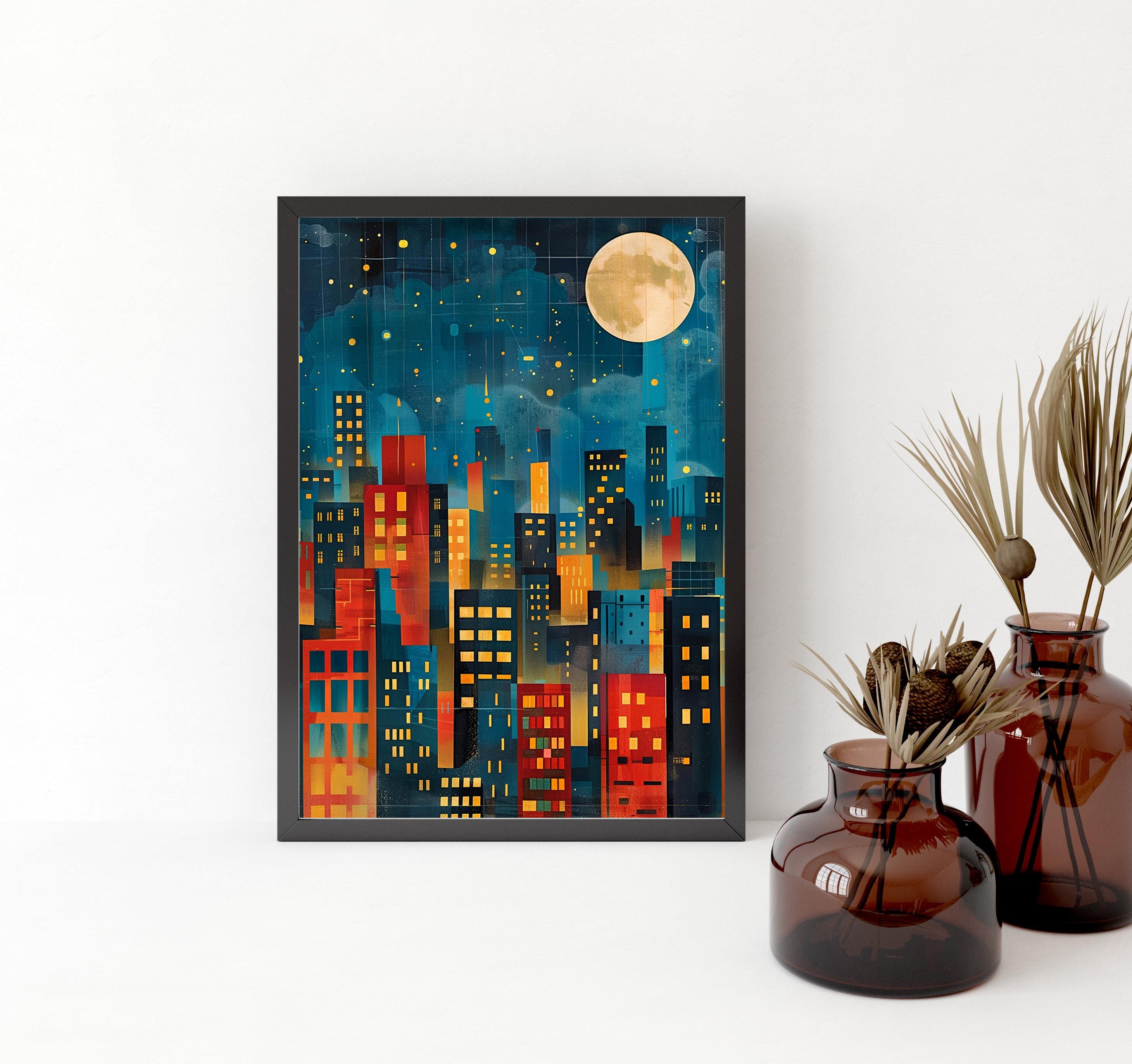 Vintage Poster Art, MCM Digital Download, Retro Poster Art, Midcentury ...