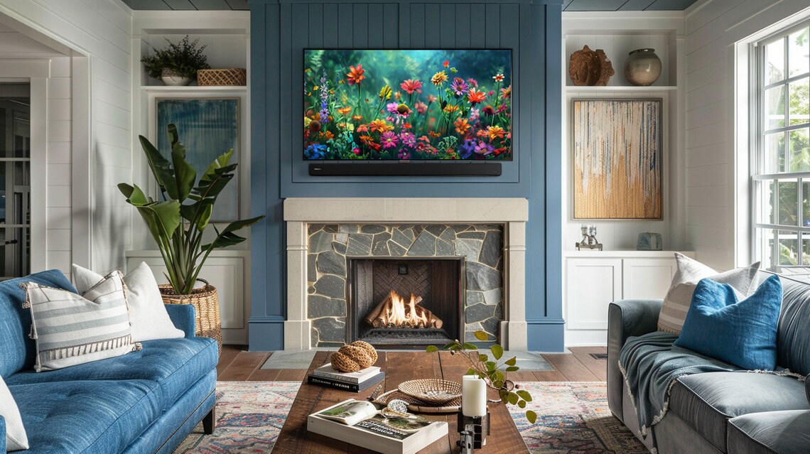 Samsung Frame TV Flower Garden Series 3 Flower Field Painting Flower ...