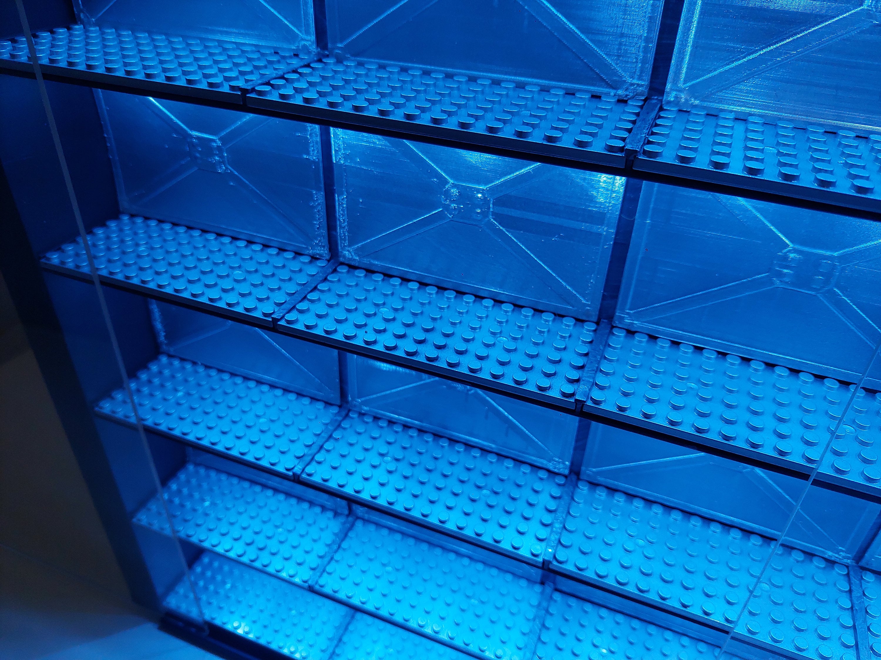 Premium LED Display Case for LEGO Space Theme Wall Mountable Miniature ...