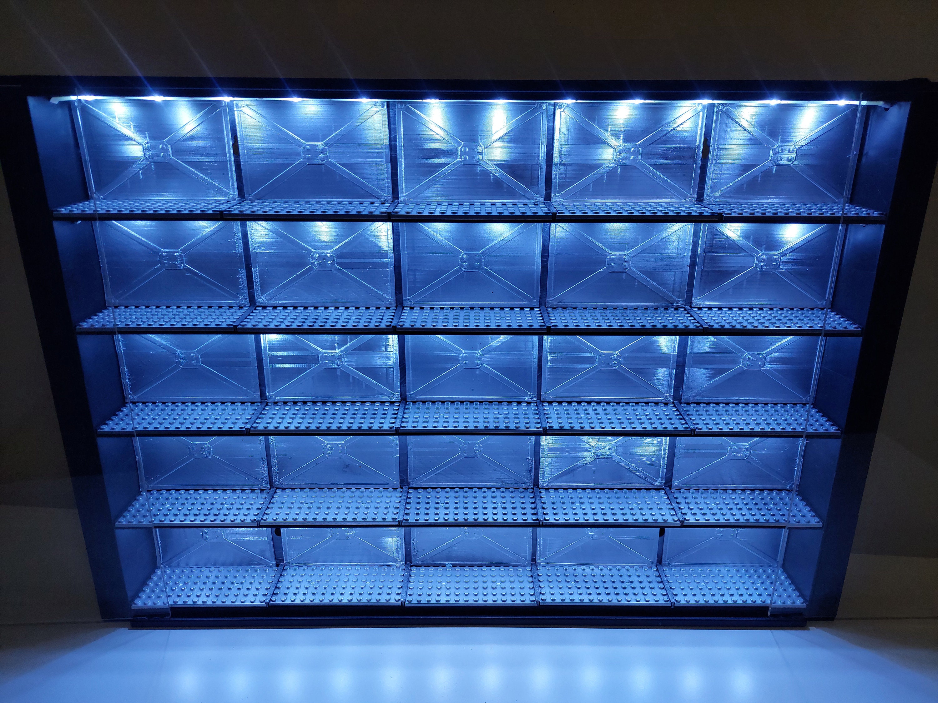 Premium LED Display Case for LEGO Space Theme Wall Mountable Miniature ...