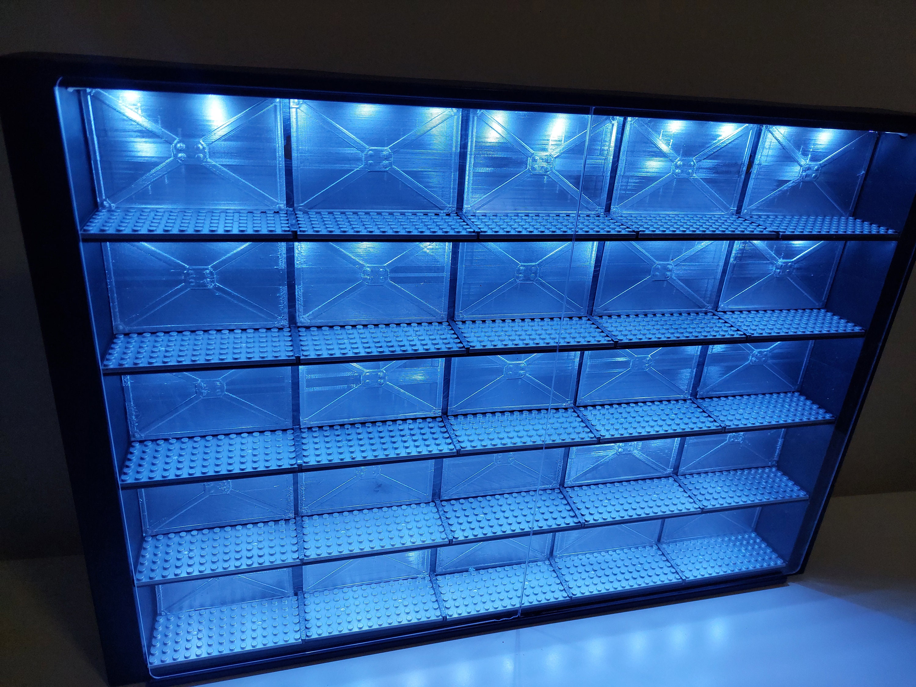 Premium LED Display Case for LEGO Space Theme Wall Mountable Miniature ...