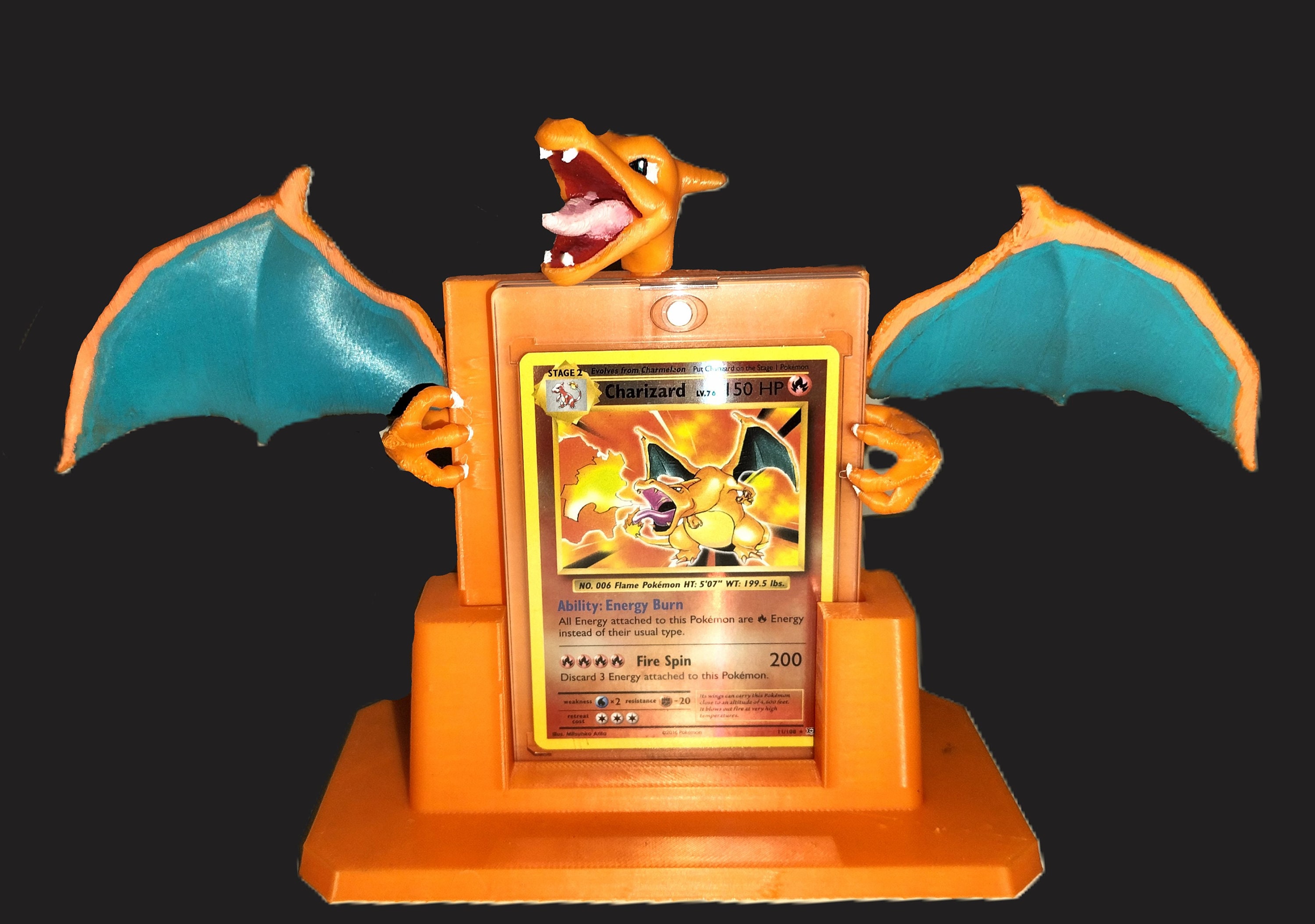 Charizard Pokemon Card Display Holder / Stand - Etsy