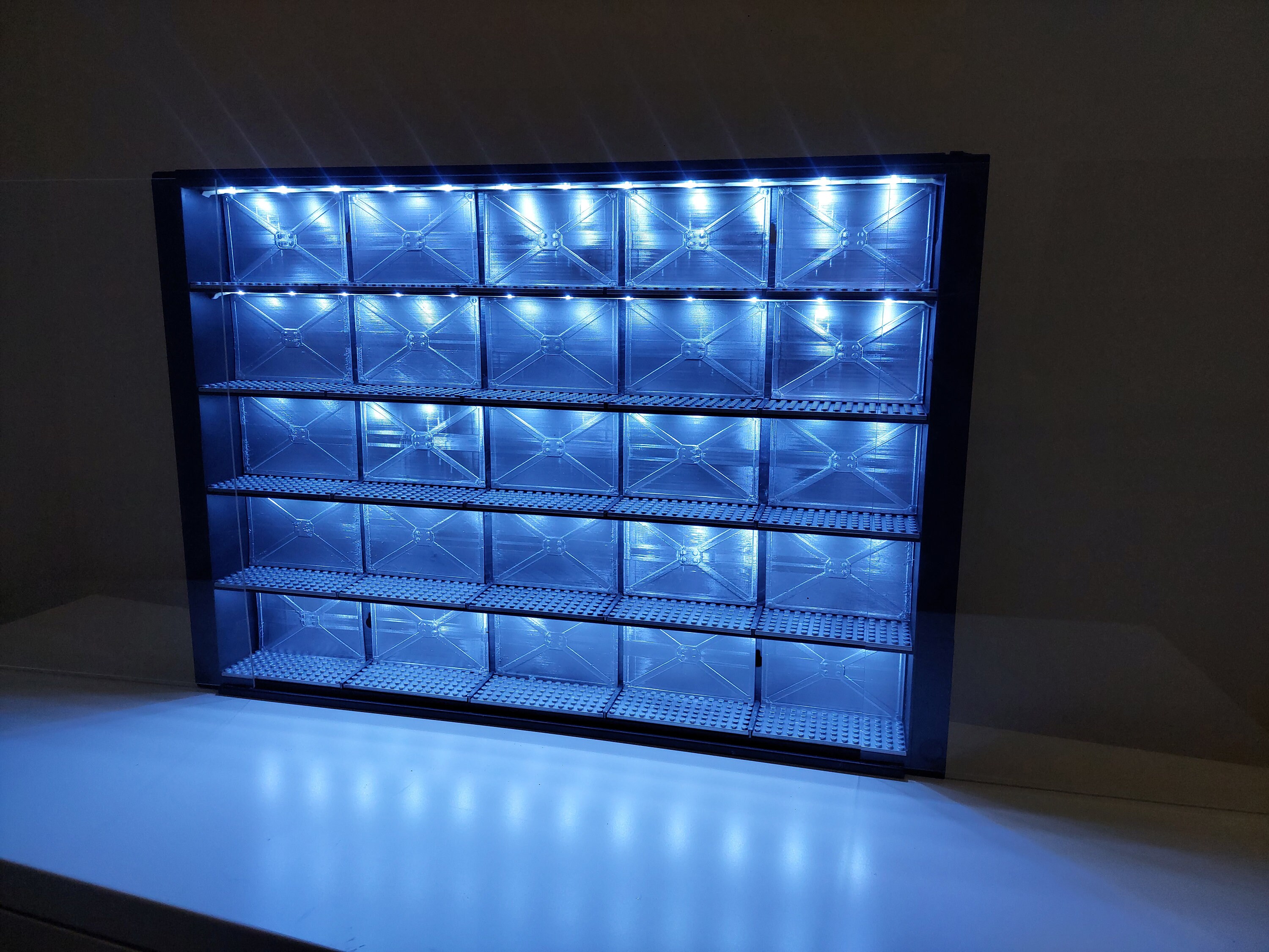 Premium LED Display Case for LEGO Space Theme Wall Mountable Miniature ...