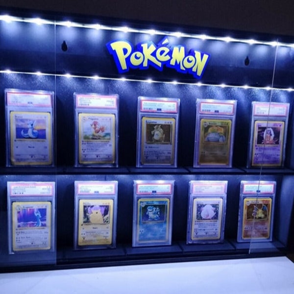 Custom Graded Card Wall Display - Etsy UK