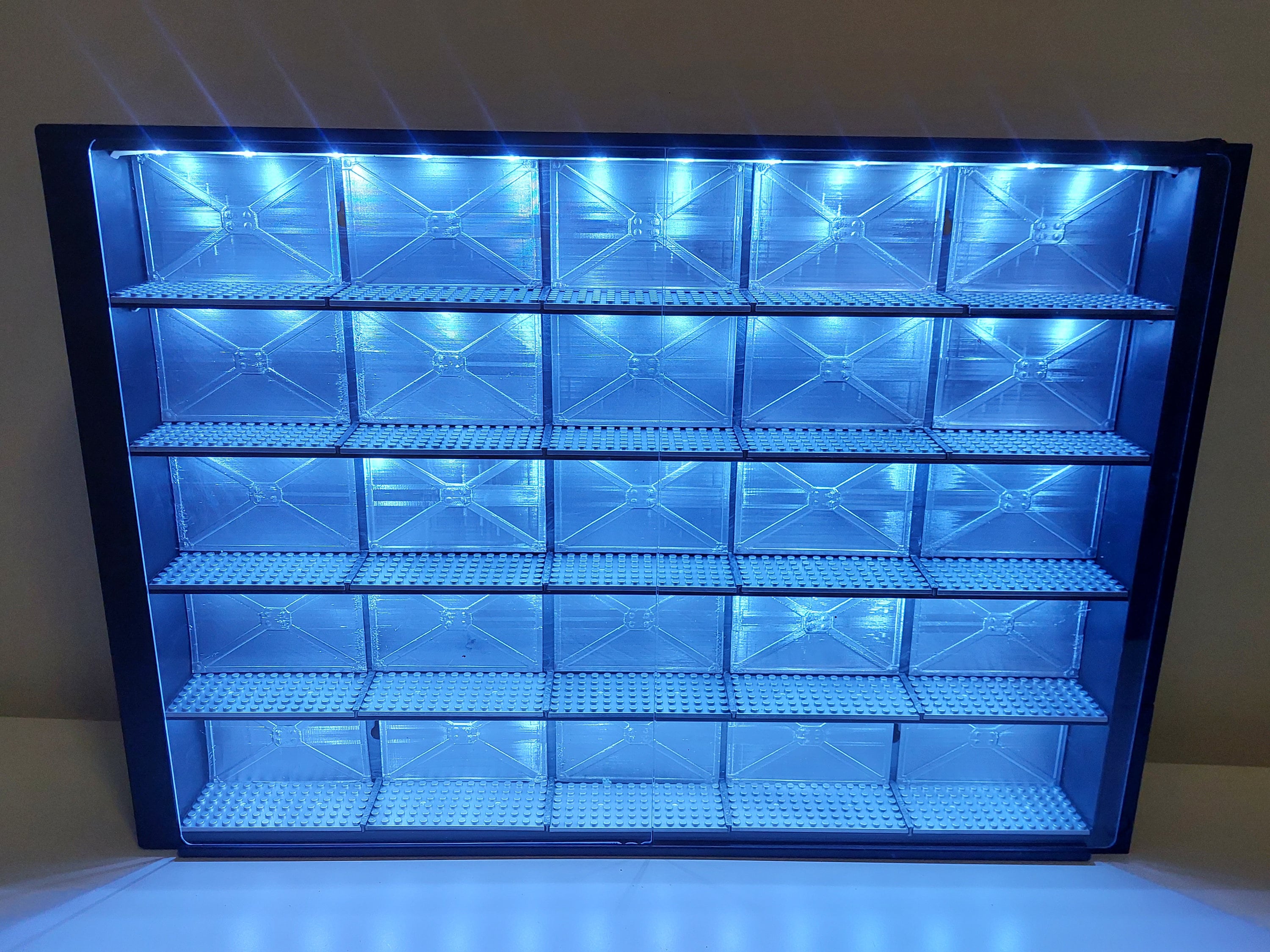 Premium LED Display Case for LEGO Space Theme Wall Mountable Miniature ...