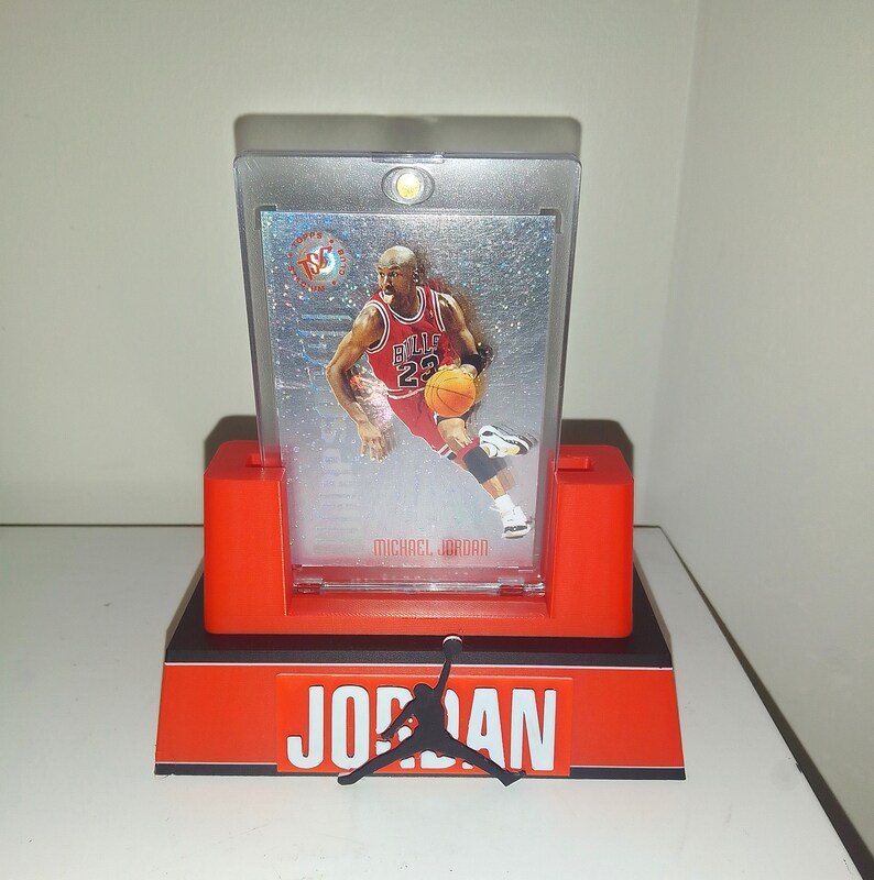 Michael Jordan Card Stand Display Holder Holds Michael Jordan PSA ...