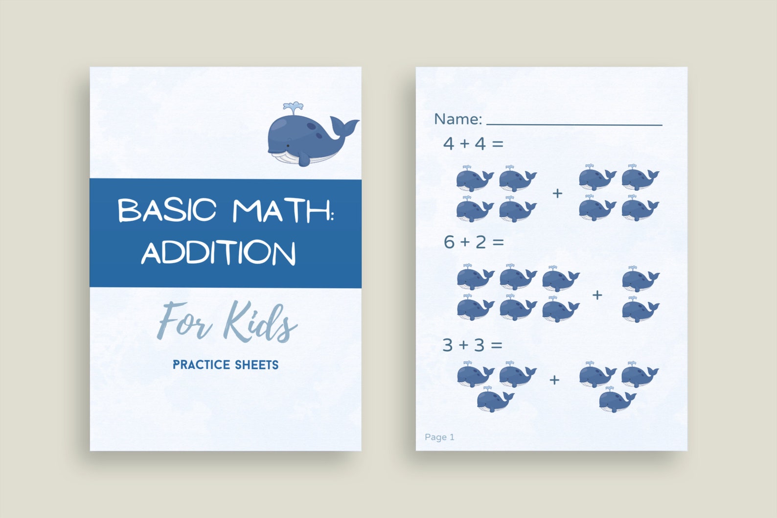 Basic Math Practice Sheets, for Kids, Kid Learning, Practice Sheets for ...