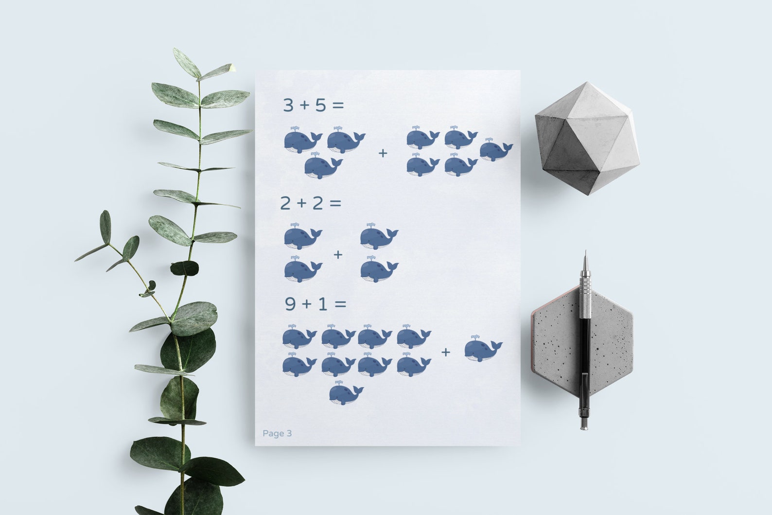 Basic Math Practice Sheets, for Kids, Kid Learning, Practice Sheets for ...