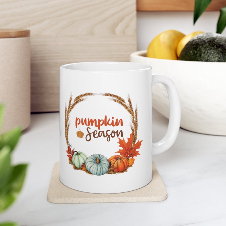 Pumpkin Season Fall Coffee Mug Fall Mug Gift for Her Gift - Etsy