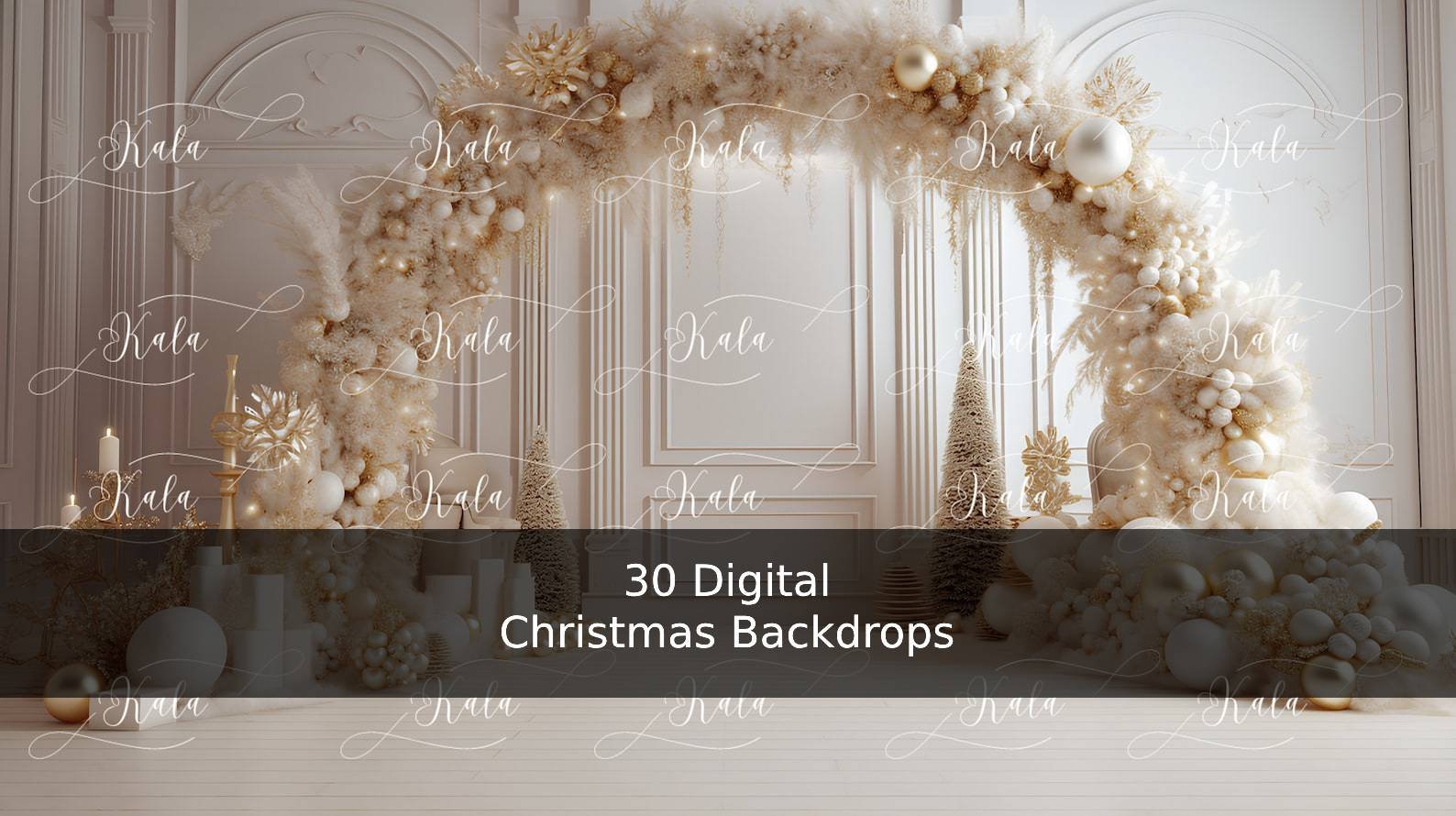 30 Digital Backdrops,christmas Backgrounds,kids Backdrops,family ...