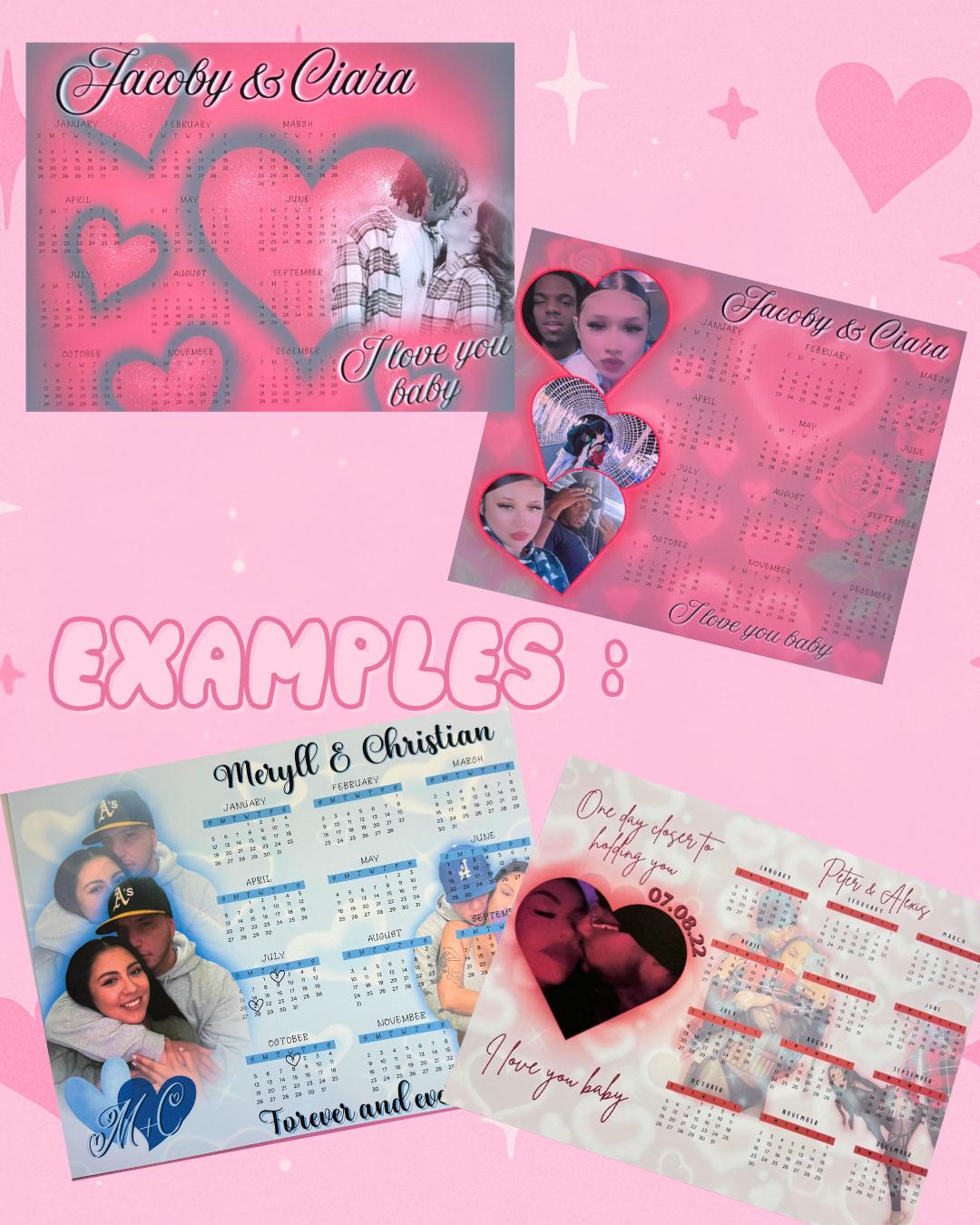 2026 Custom Calendar (you Design) - Etsy