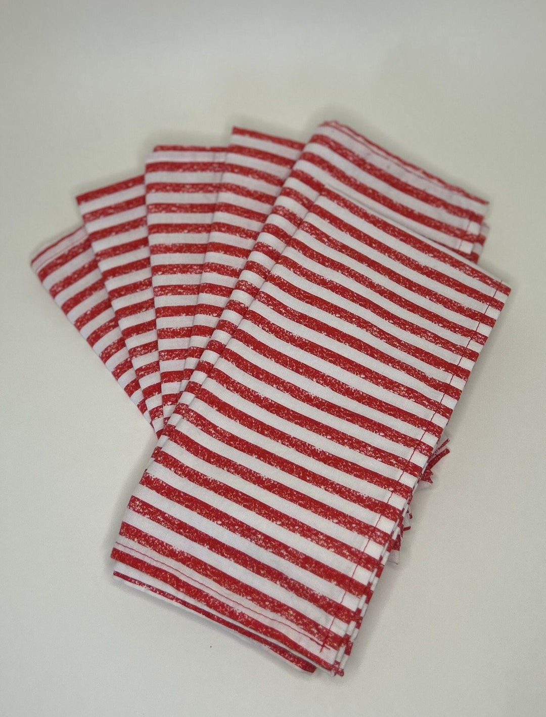 Set of 6 Cotton Table Napkins, Single Ply Quilter's Cotton | Colorway ...