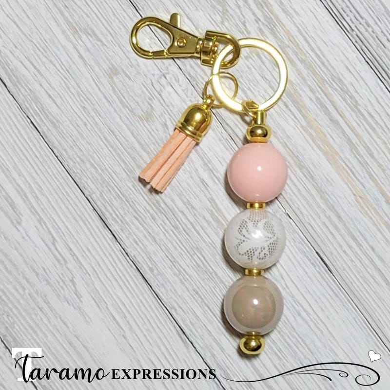Lace Keychain - Etsy