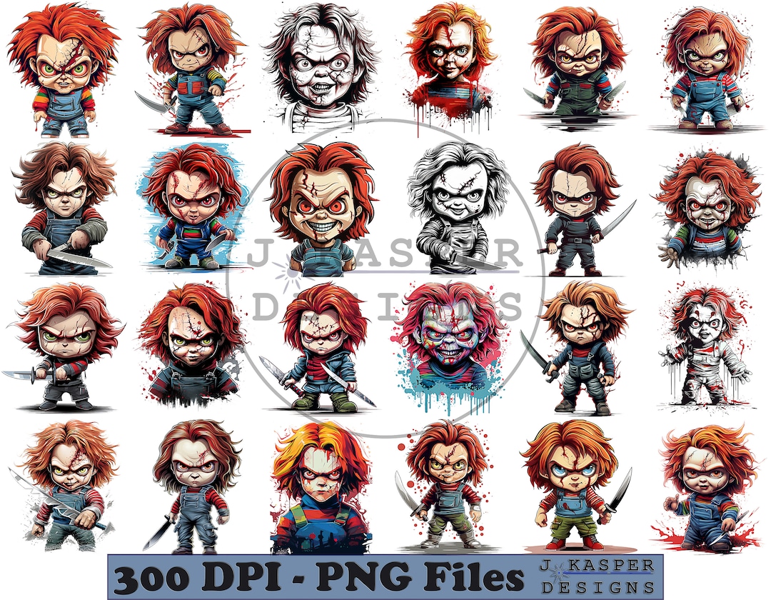 Chucky PNG Bundle, Bundle for Cricut, Chucky Clipart PNG for Cricut ...