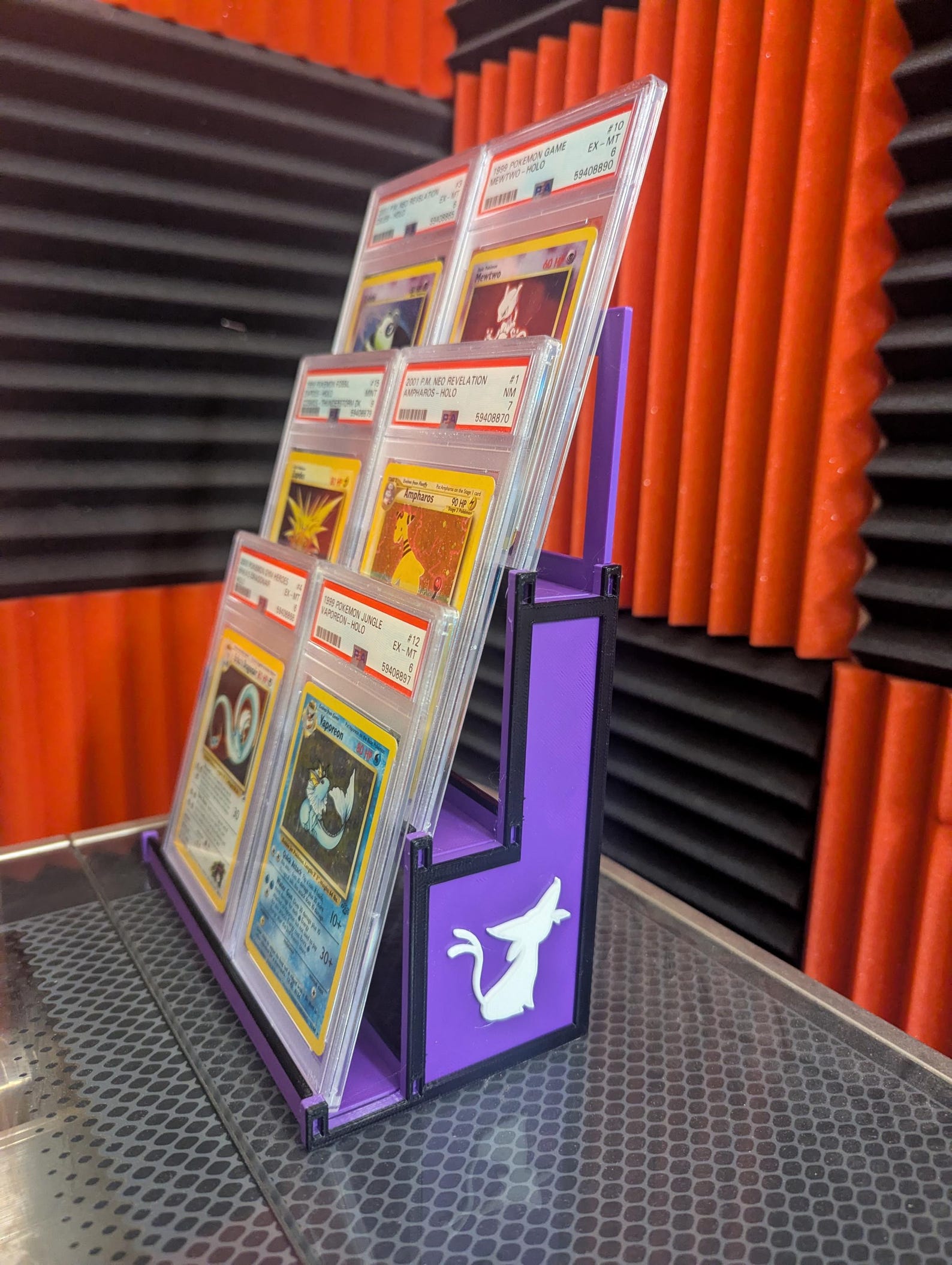 Graded Card Display Tower Stand - Custom Variants - PSA / SGC / BGS ...