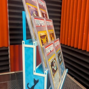 Graded Card Display Tower Stand - Custom Variants - PSA / SGC / BGS ...