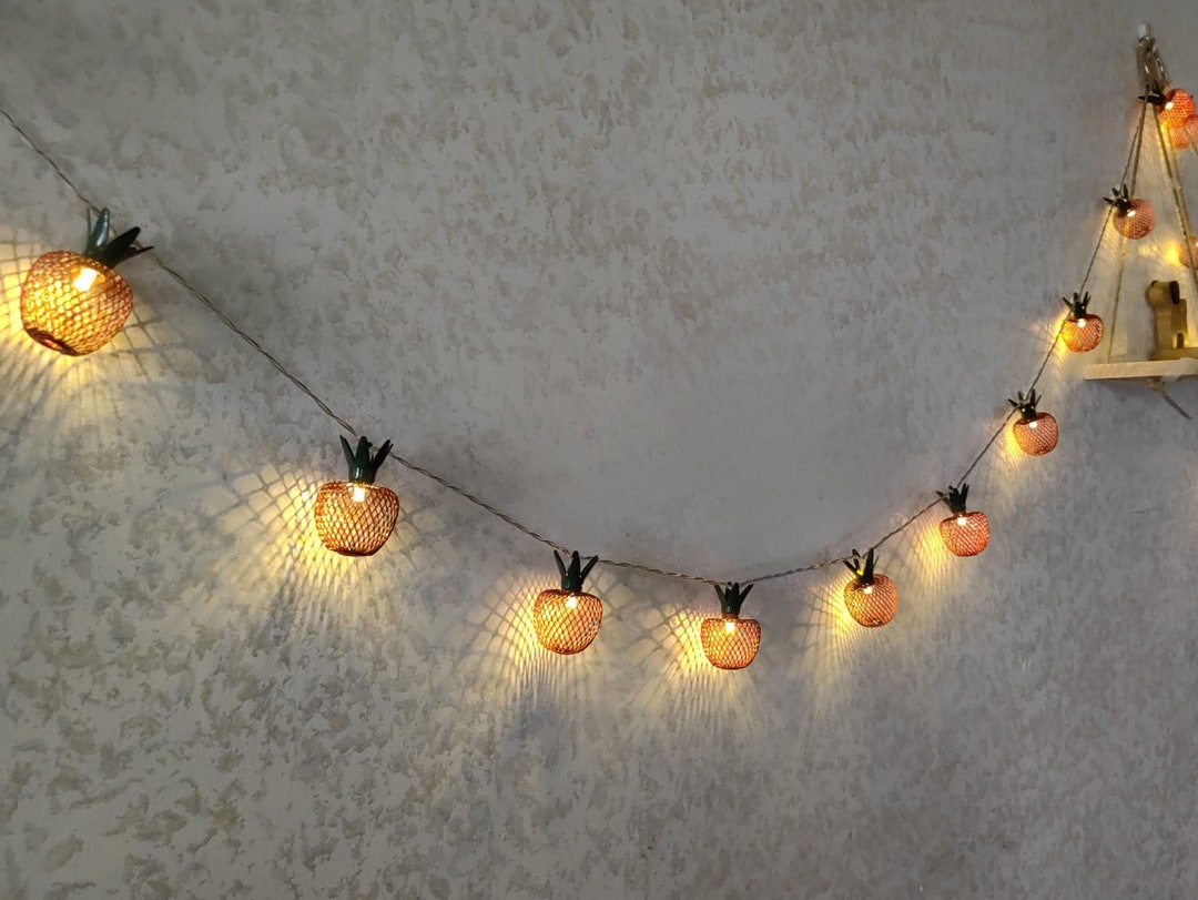 Apple String Lights, Metal Mesh Fairy String Lights , Romantic String ...
