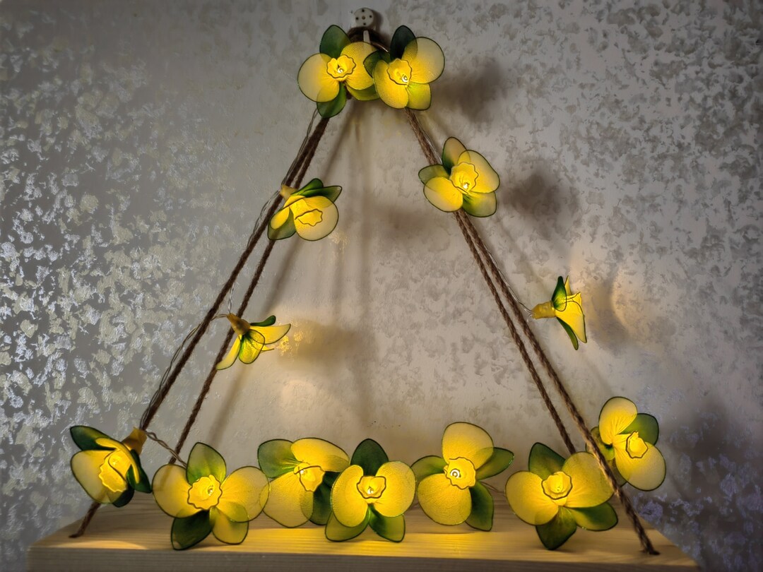 Orchids String Lights, Flower Fairy String Lights , Romantic String ...