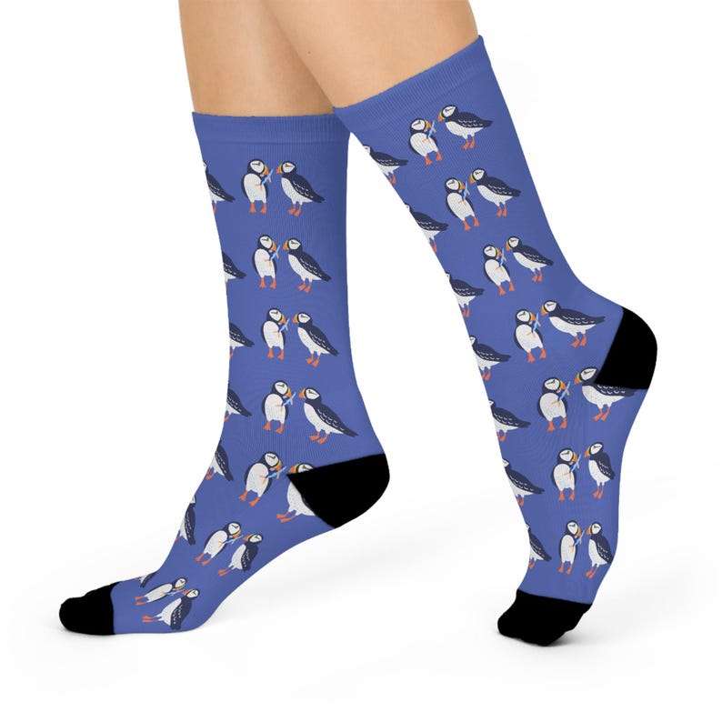 Puffin Socks Personalized Gift Fun Cool Trendy Gift Present Holiday ...