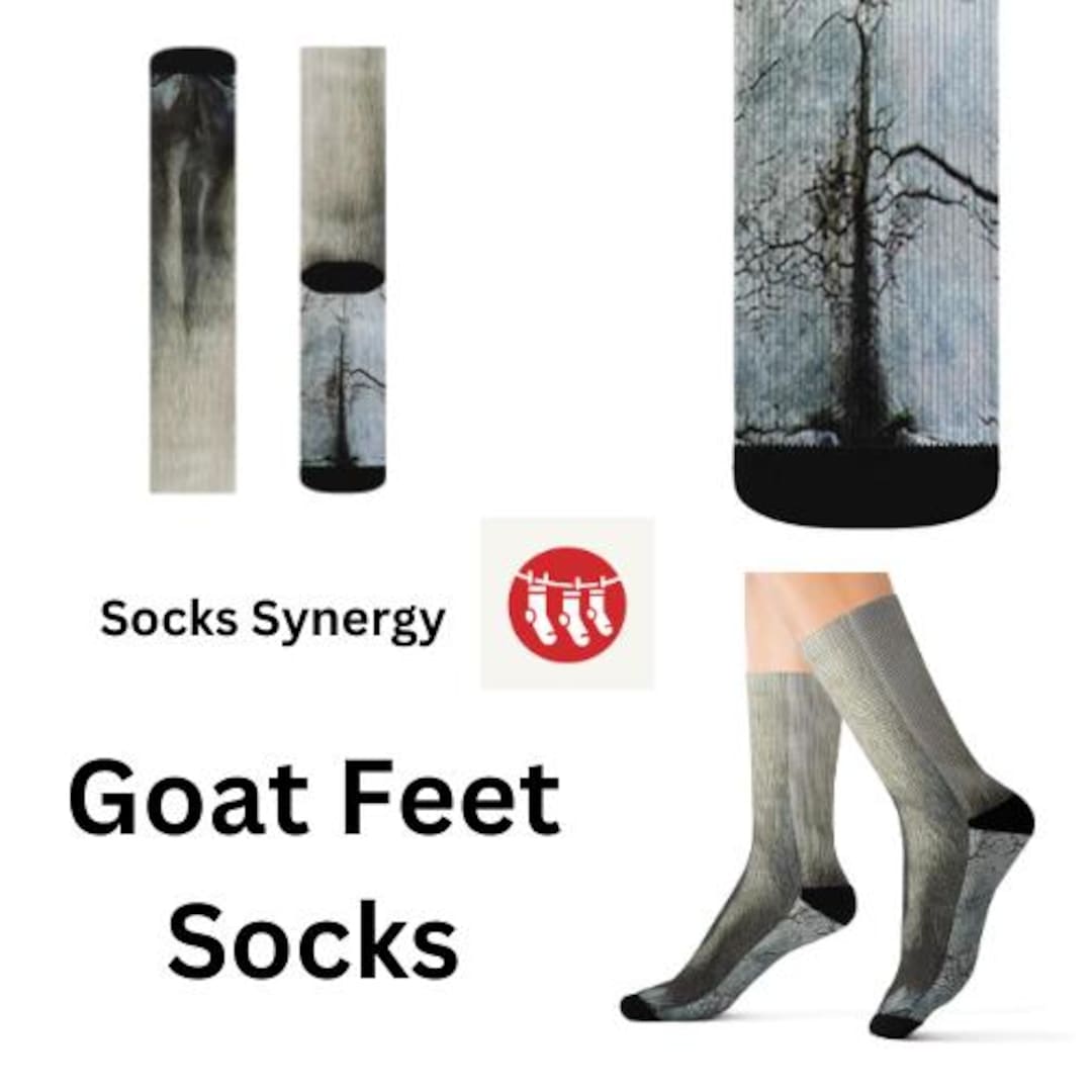 Top Seller Goat Feet Socks Hoofs Personalized Gift Fun Cool Trendy Gift ...