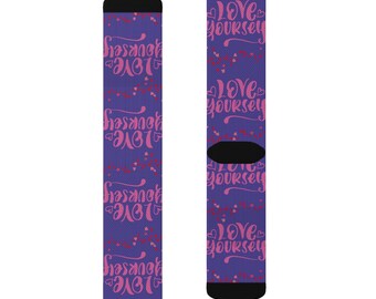 Love Yourself Women's Socks - Etsy