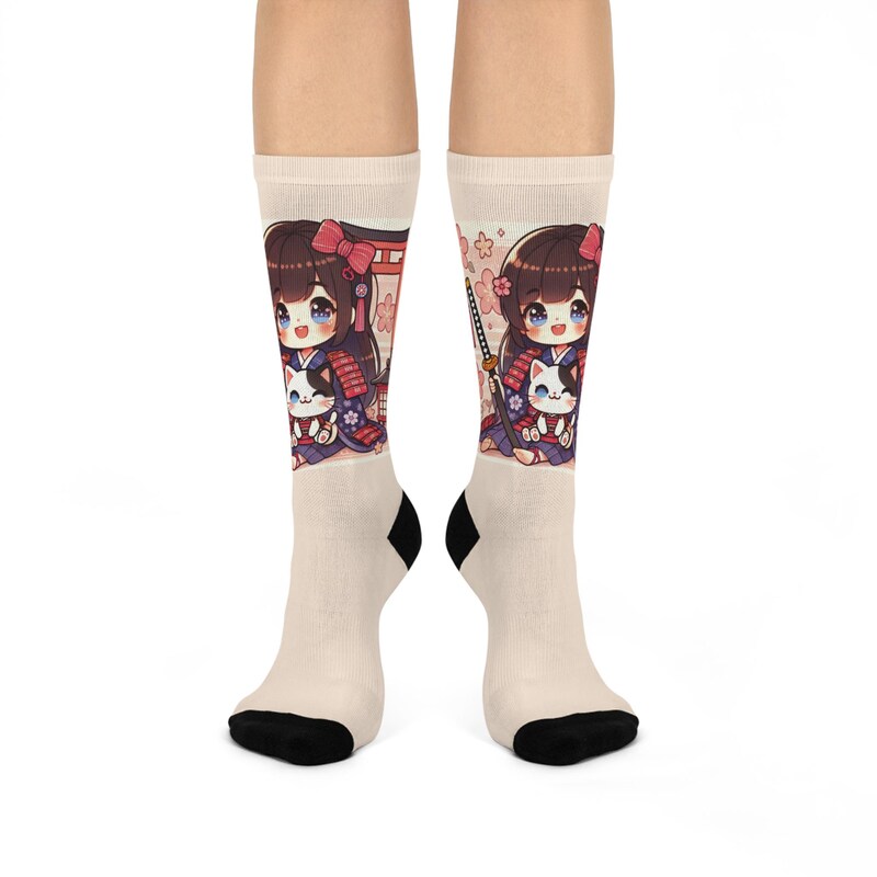Anime Girl Socks - Etsy