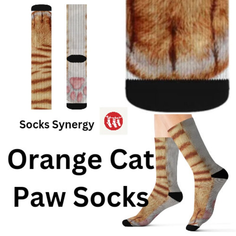 Paw Socks - Etsy