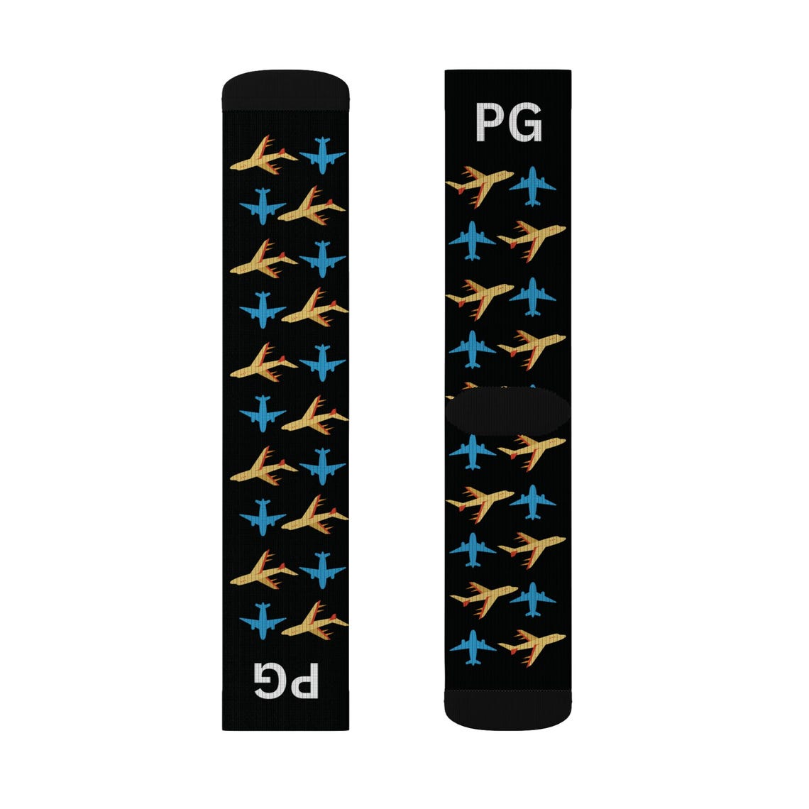 TOP SELLER Pilot Socks Custom Planes Captain Crew Trendy Gift Present ...