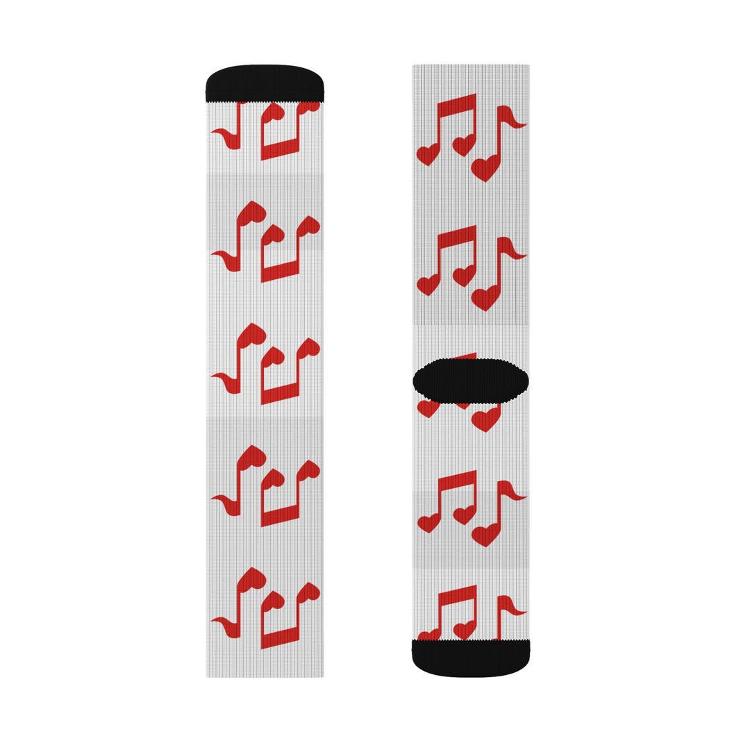 Musical Note Socks - Perfect for Music Lovers, Gift for Musicians, Fun ...