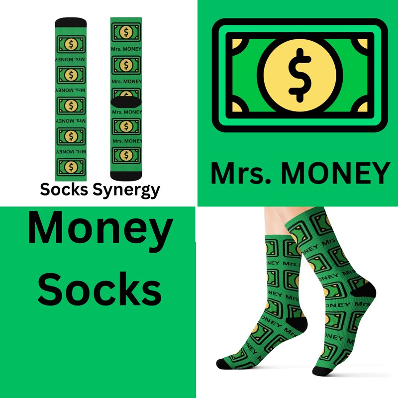 Money Sock - Etsy