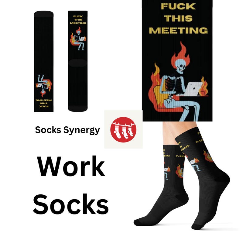 Work Socks - Etsy