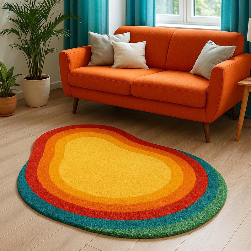 Blob Rug - Etsy