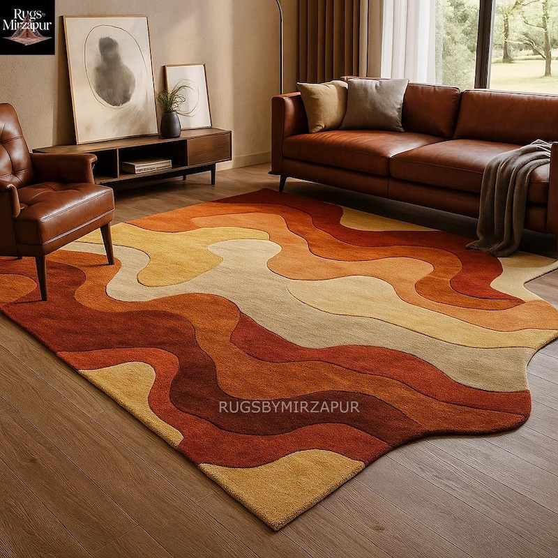 Groovy Rug - Etsy
