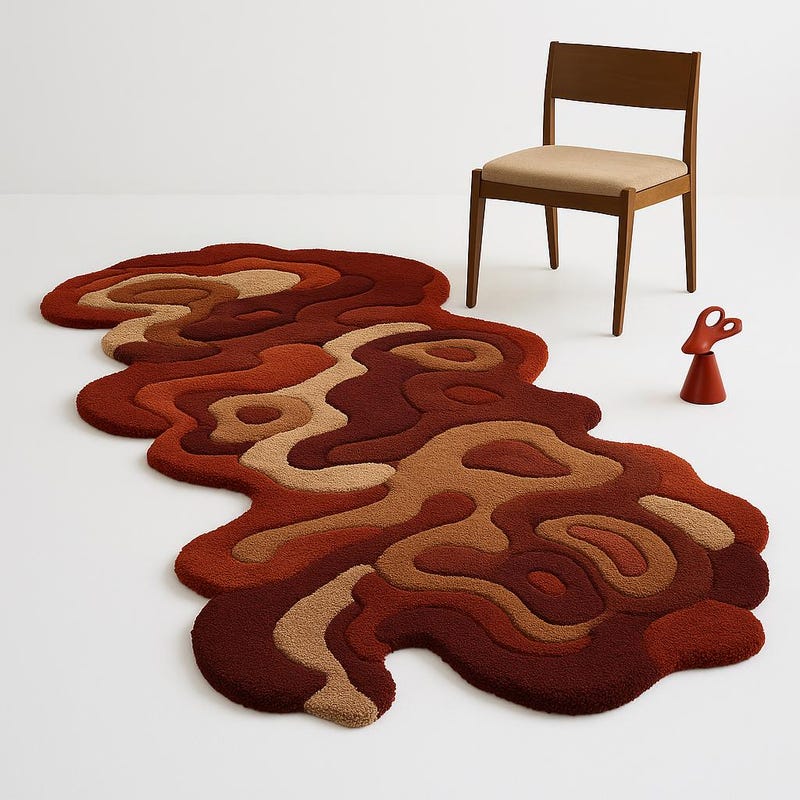 Blob Rug - Etsy